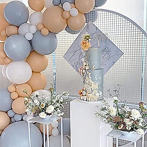 Balloon Arch Kit 129pcs Balloon Garland Kit Latex balloons (Orange)