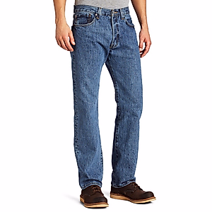 Levi's Men's 501 Original Fit Jeans (Also Available in Big & Tall), Medium Stonewash, 33W x 30L