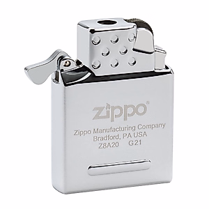Zippo Butane Lighter Insert -2" L x 1.4" W x 0.5" Th- Yellow Flame