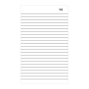 Silvine Triplicate Memo Book - Numbered 1-100 with Index Sheet (210 x 127mm) [Pack of 6]