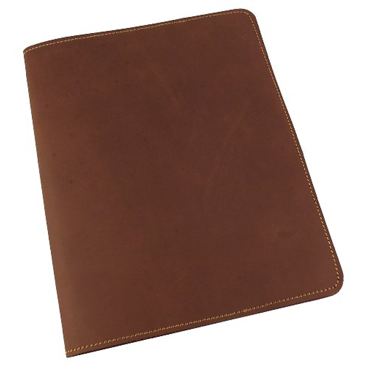 Rustic Ridge Leather Refillable Leather Composition Notebook Notebook Cover - Composition Book Cover (Dark Brown)