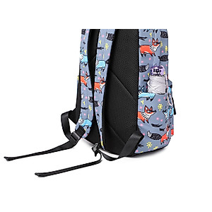 Wadirum Girl Fashion Printed School Bag Cute Backpack Purse for Women Fox