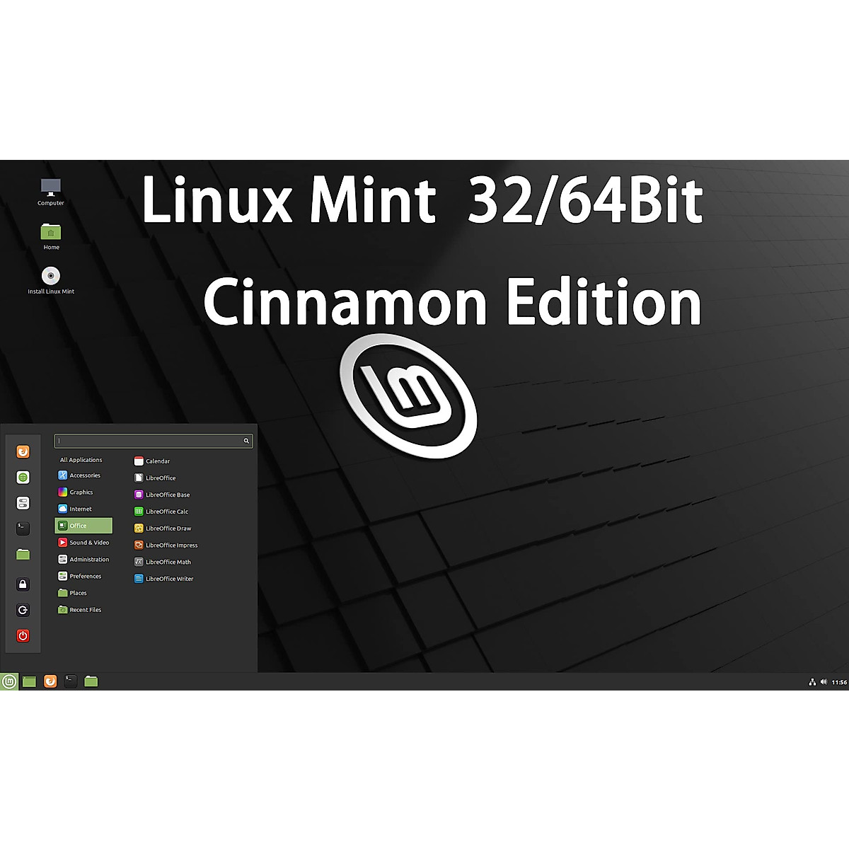 EZITSOL USB for Linux Mint USB 20.3 64bit & 19.3 32bit,Ubuntu 20.04,MX Linux 21 | 4IN1 Bootable Linux USB Drive | Best for Beginners | Boot Repair | Multiboot USB