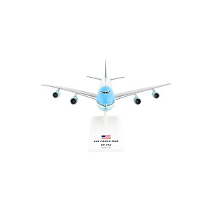 SkyMarks SKR041 Air Force One Boeing 747-200 VC25 1:250 Scale Desktop Model with Stand