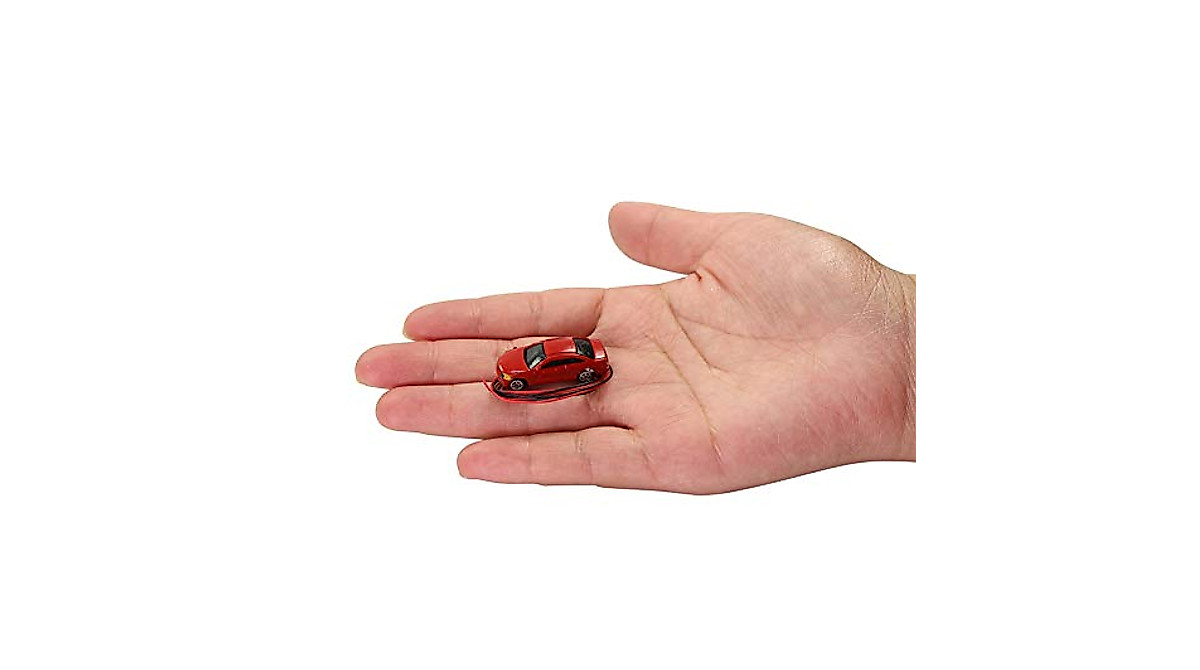 N Scale Lighted Model Cars - 12pcs Evemodel for Dioramas & Trains