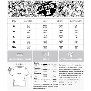 Laixton Men's Graphic Oversize Shirt Unisex Streetwear Casual Tunic Tops Loose Harajuku Aesthetic Tee Shirts