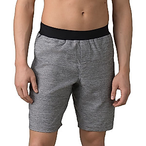 prAna Men's Peak to Creek Short, Heather Grey, X-Large