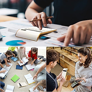 Calculator, 10 Digits Solar Battery Basic, Dual Powered Desktop Calculator, Tilted LCD Display, Inclined Design Slim Desk Calculator by Sportsvoutdoors (White)