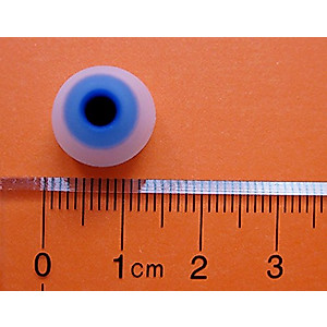 8pcs (CL-BL)- Medium (M) Replacement Set Earbuds Eartips Compatible with Plantronics Backbeat Go 2 Earphones Headphones