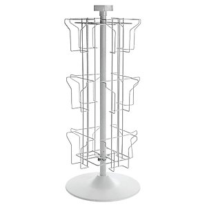 White Greeting Card Rack, 25170