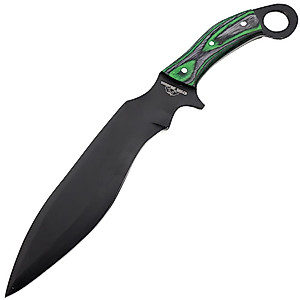 Old Ram Handmade Outdoor Camping Survival Kukri Style Hunting Knife(1053)