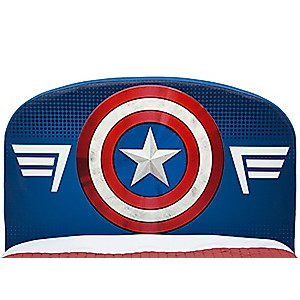 Delta Children Upholstered Twin Bed, Marvel Avengers