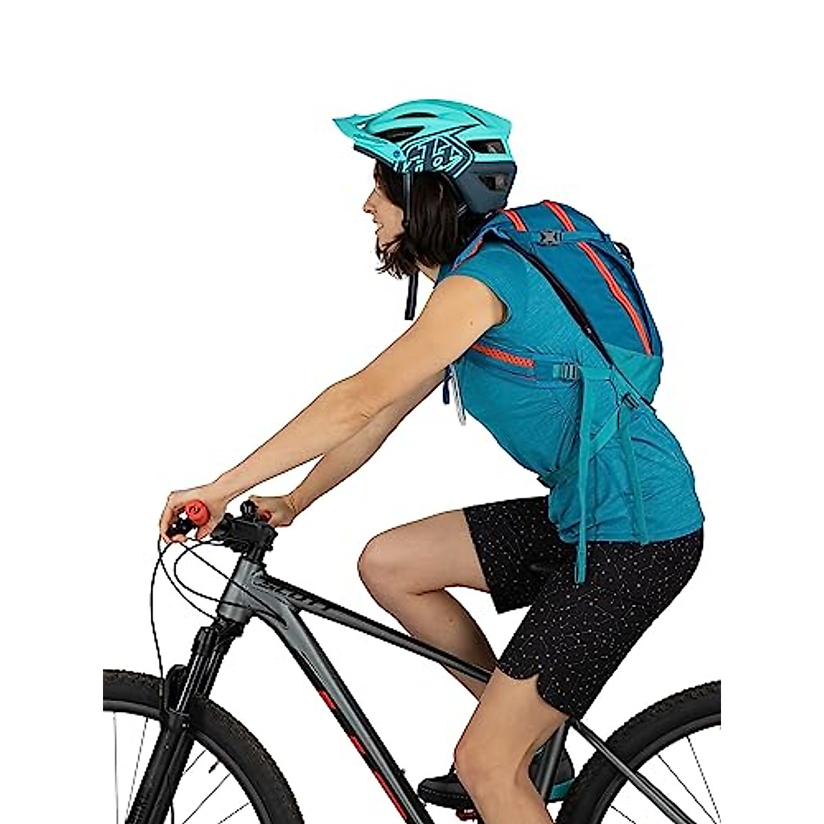 Osprey Salida 8L Women's Biking Backpack with Hydraulics Reservoir, Black Cloud