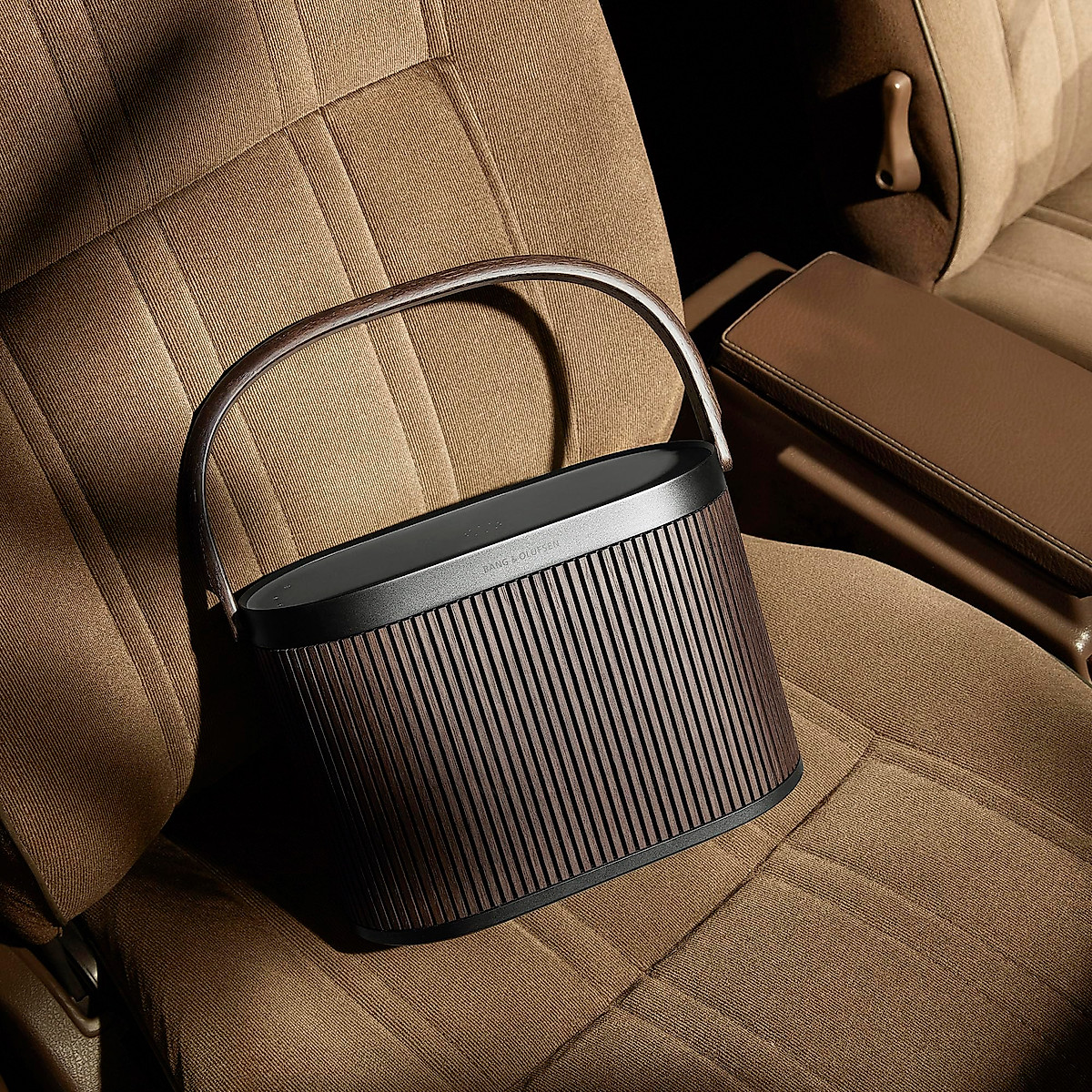 Bang & Olufsen Beosound A5 - Portable Bluetooth Speaker with Wi-Fi connection, Carry-Strap, Dark Oak