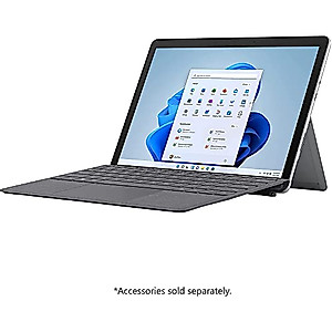 Microsoft 8VC-00001 Surface Go 3 10.5" Intel i3-10100Y 8GB/128GB SSD Touch Tablet Bundle with Signature Type Cover Keyboard + Deco Gear Portable Charger + Deco Gear Magnetic Wireless Sport Earbuds