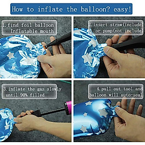 Tellpet Congrats Foil Letter Balloons, Graduation, Wedding, Bridal Party Supplies Decorations, Gold, 16 Inch