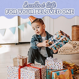 Party Desserts Electric Smores Maker Tabletop Indoor Kit, Indoor Marshmallow Roaster, Smores Station with 4 Compartment Trays & 4 Forks, Great Gift for Adults and Kids in Holidays and Parties (Blue)