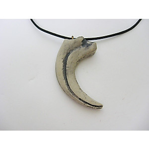 Mid-Land Scientific Sauronitholestes Dinosaur Claw Pendant Necklace (344-5)