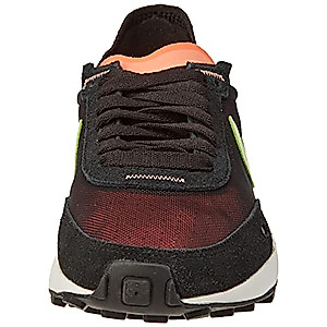 Nike Waffle One Women's Athletics Track Shoe, Black/Lime Ice/Magic Ember, 6 M US