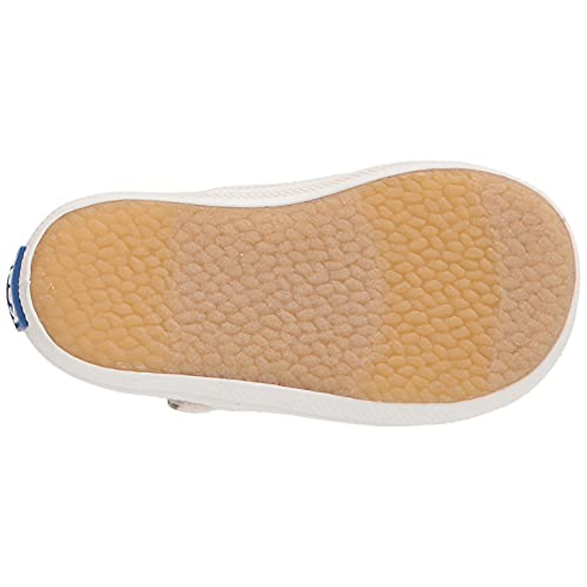 Keds baby girls Champion Lace Toe Cap T-strap Sneaker, Snow Leopard, 3 Infant US