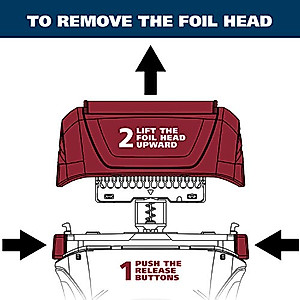 Wahl Silver Speed Shave Replacement Foils, Cutters and Head for 7061 Series, Model 7045-400