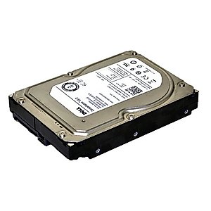 Dell 91K8T 3TB 64MB 6GBps 7.2K 3.5" Enterprise Class SAS Hard Drive in R & T Series Tray (Renewed)