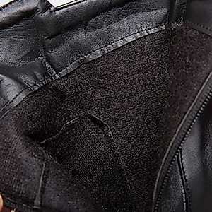 Fashion Wedge Increase Women's Buckle Style Belt Inner British Heel Height Boots women's boots Dress Boots for Women (Black, 7.5)