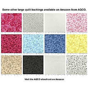 Quilt Backing, Large, Seamless, from AQCO, C44395-407, Hyacinth