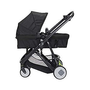 Safety 1st Riva 6-in-1 Flex Modular Travel System with Onboard 35 FLX Infant Car Seat and Base, Grey Canyon