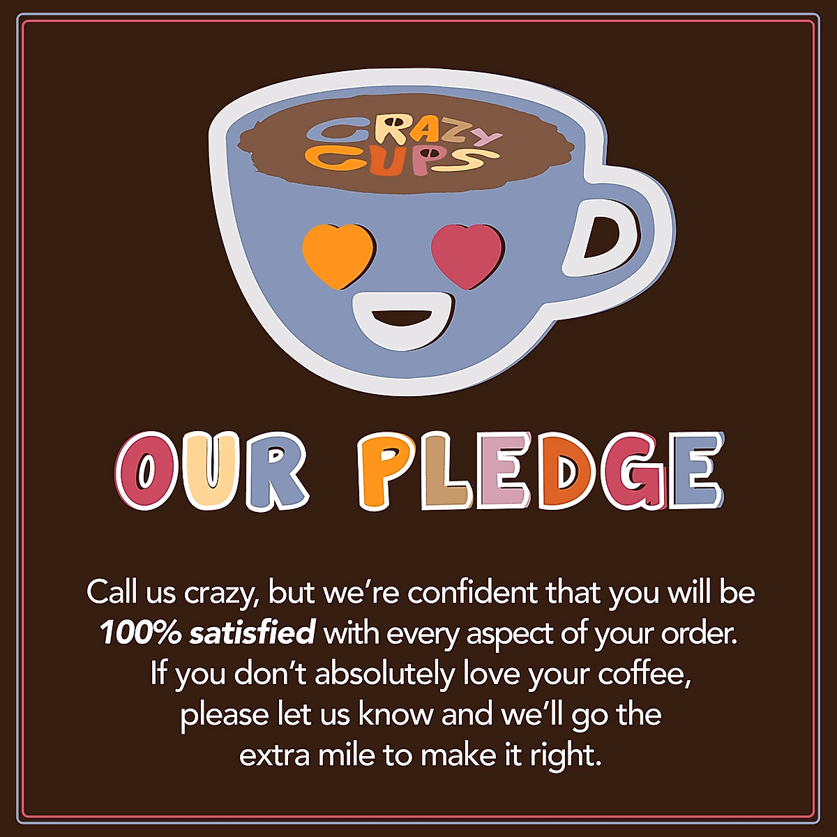 Crazy Cups Flavored Coffee Pods Variety Pack - Coffee Flavors for the Keurig K Cups Machine, Recyclable Single Serve Cups, 24 Count