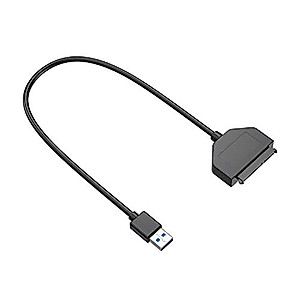 DMLIANKE SATA to USB 3.0 Adapter for 2.5" HDD Hard Drives, USB 3.0 to SATA Cable, USB Sata Adapter Support UASP for 2.5 Inch SSD/HDD (SATA to USB A 3.0 Adapter)