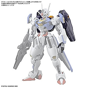 BANDAI SPIRITS(バンダイ スピリッツ) HG Mobile Suit Gundam: Witch of Mercury, Mirasoul Flight Unit, 1/144 Scale, Color-Coded Plastic Model
