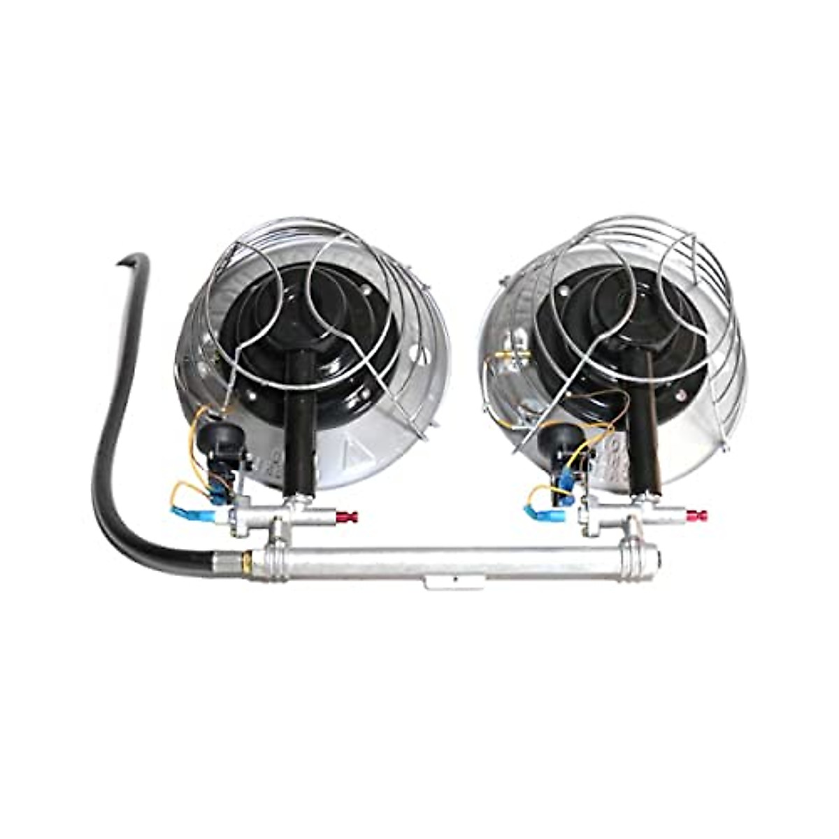 PRI Portable 30,000 BTU Outdoor Propane Tank Top Infrared Heater Double Burner Safety Shut-Off Valve & Tip-Over Switch (Propane Cylinder not Included) (TTH30)