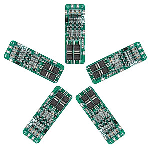 ACEIRMC 5pcs 3S 20A Li-ion Lithium Battery 18650 Charger PCB BMS Protection Board 12.6V Module