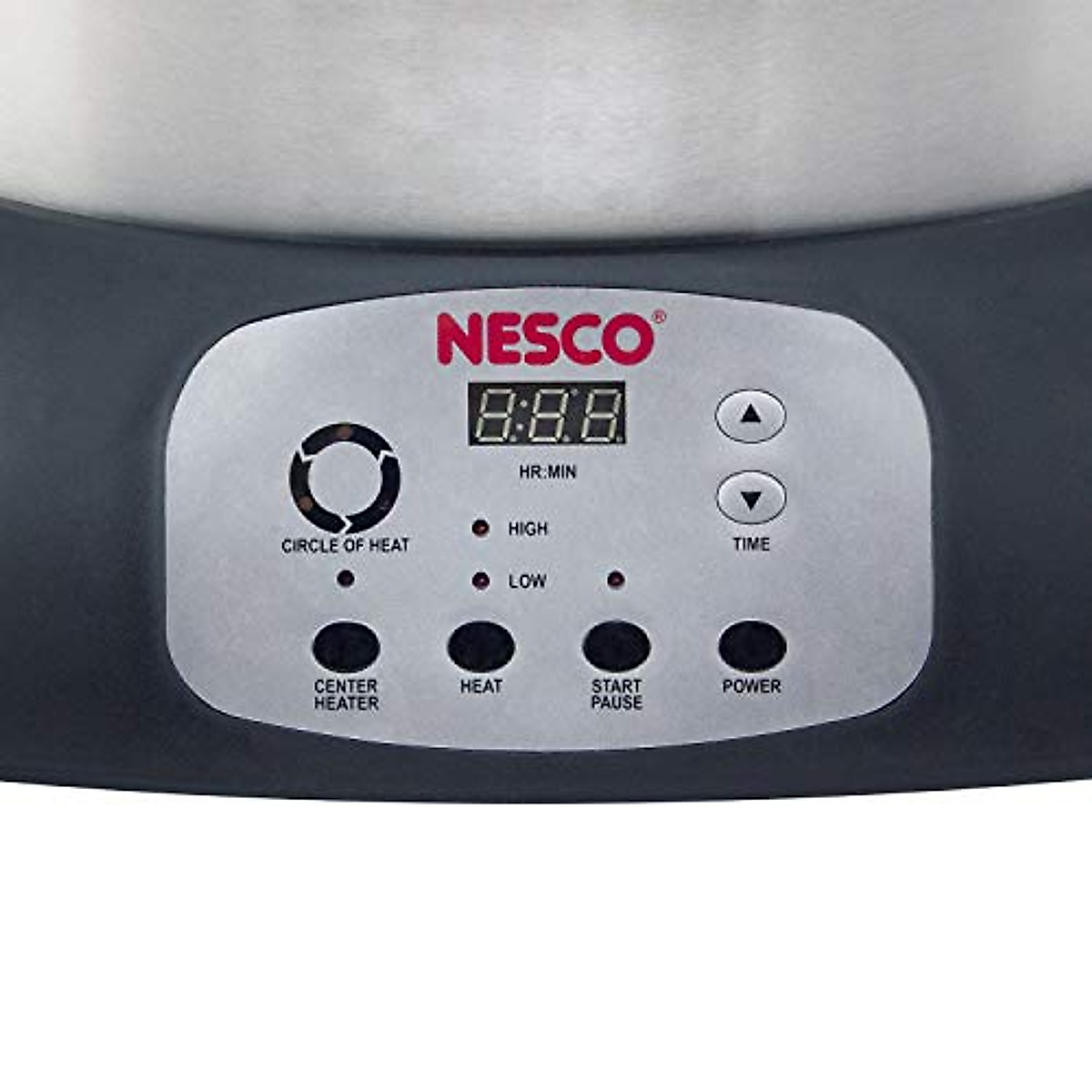 NESCO ITR-01 Digital Infrared Upright Turkey Roaster, Oil Free, 1420 Watts, Silver