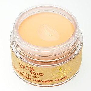 SKINFOOD Salmon Dark Circle Concealer Cream #1 - Concealer for Dark Circles - Under Eye Concealer for Dark Spots and Wrinkles - Full Coverage Under Eye Concealer - 0.35 Oz/10 g (Salmon Blooming)