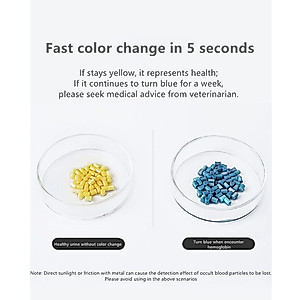 PETOGETHER Occult Blood Detect Cat Litter Cat Urine Test Cat Health Indicator 60gram