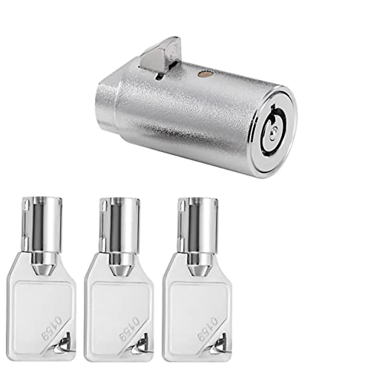 WOOCH Vending Machine Locks - Keyed Alike - Coke Machine Snack Machine Candy Machine Soda Machine Lock (2 Pack)