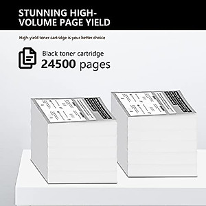 90X Black High Yield Toner Cartridge (1-Pack) - DRWN Compatible 90X Toner Cartridge Replacement for HP Enterprise M4555f M4555h MFP 600 Printer M602n M603n M601dn M602dn Printer, CE390X