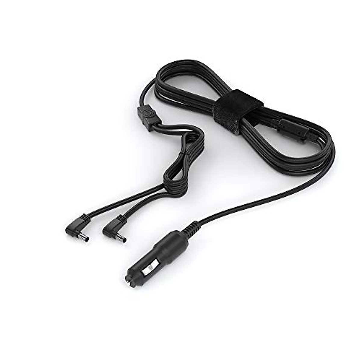 Pwr Extra Long 12FT Car-Charger for Philips Portable DVD Player Dual-Screens Dc Adapter Auto Power Supply Cord (Dual)