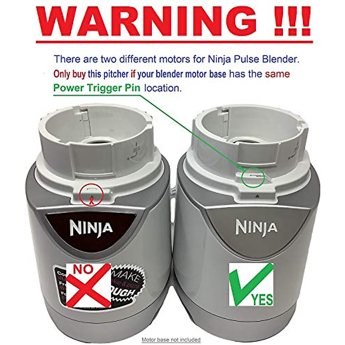 Ninja 40oz Pitcher Bowl for BL200 BL201 BL205 BL206 BL207 Kitchen System Pulse Blender, Teal