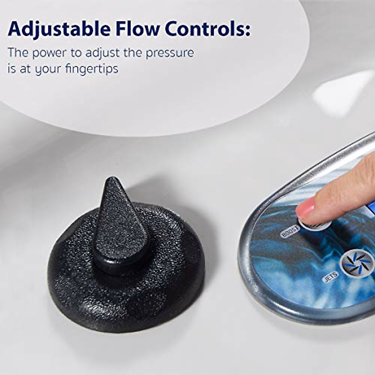 AquaLife Ariana™ 7-Person 30-Jet Non-Lounger Hot Tub with LED Lighting, Insulated Cover, Built-in Ice Bucket, Stainless Steel Heater and Ozonator