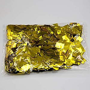 Ultimate Confetti Shiny Gold Metallic Bulk Confetti Bag, Includes 1 Pound Bag Confetti | Great for Celebrations, Weddings, Confetti Party, Fiesta Confetti, 2022 Graduation, & More