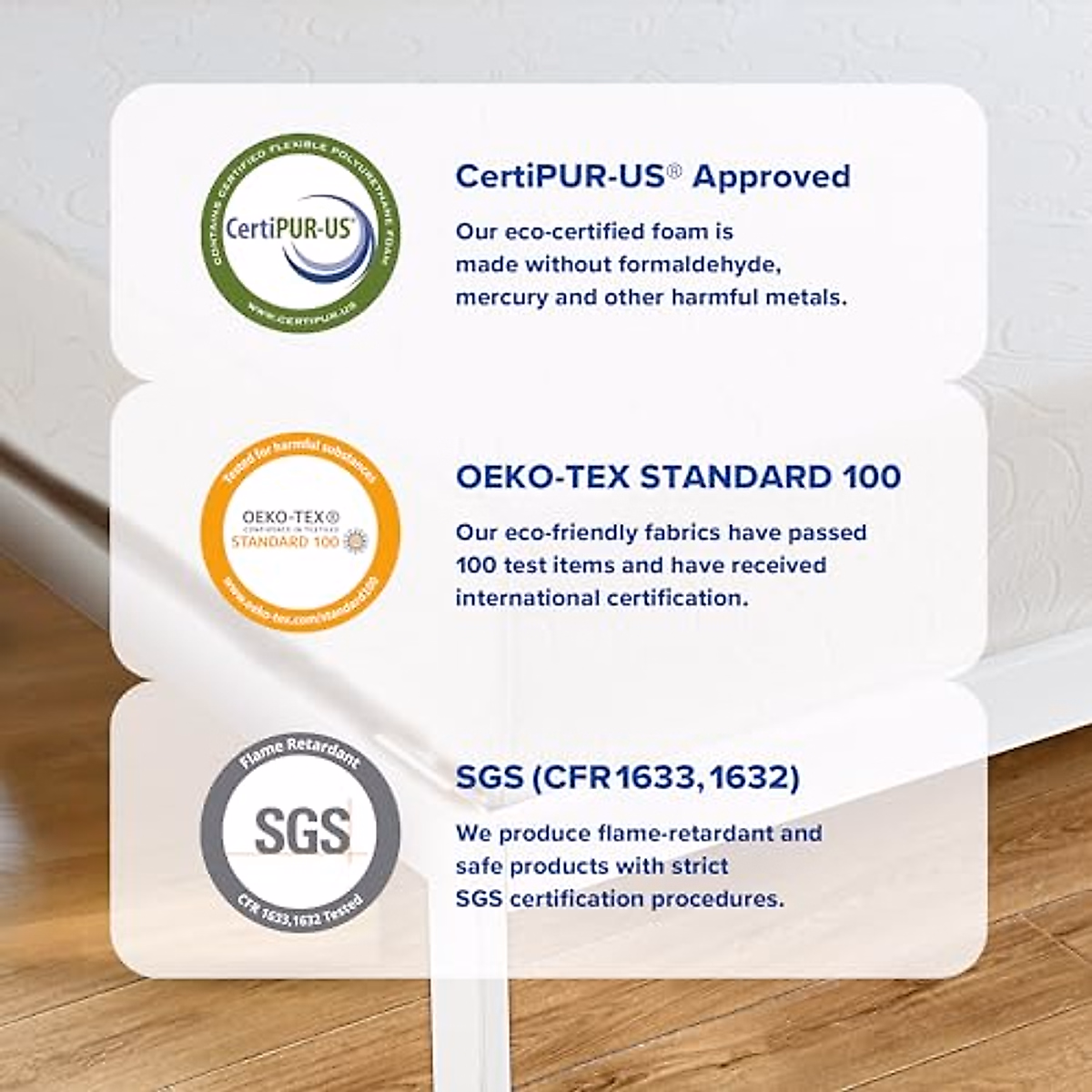 Olee Sleep King Mattress, 9 Inch Deluxe Gel Memory Foam Mattress, Gel Infused for Comfort and Pressure Relief, CertiPUR-US Certified, Bed-in-a-Box, Medium Firm, King Size