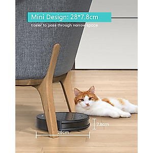 Lefant Robot Vacuum M213S, 3200Pa Powerful Suction, 150Mins Runtime, Tangle Free, Slim, Works with WiFi/App/Alexa, Robot Vacuum and Mop Combo, Ideal for Pet Hair, Carpets, Hard Floors