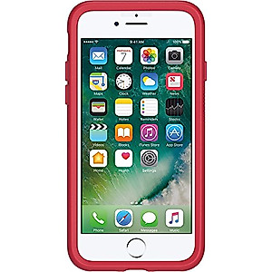 OTTERBOX SYMMETRY SERIES Case for iPhone SE (2nd gen - 2020) and iPhone 8/7 (NOT PLUS) - Retail Packaging - ROSSO CORSA (FLAME RED/RACE RED)
