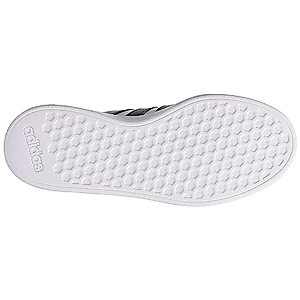 adidas Women's Grand Court Base 2.0 Tennis Shoes, Cloud White-core Black, 8