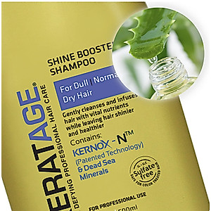 Keratage Shine booster , Dull- Normal-Dry Hair (Shampoo/Conditioner)