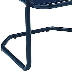 Crosley Furniture CO1030-NV Brighton Retro Metal Chair, Navy