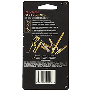 Revlon Gold Series Eyelash Curler, Titanium Coated for Maximum Durability